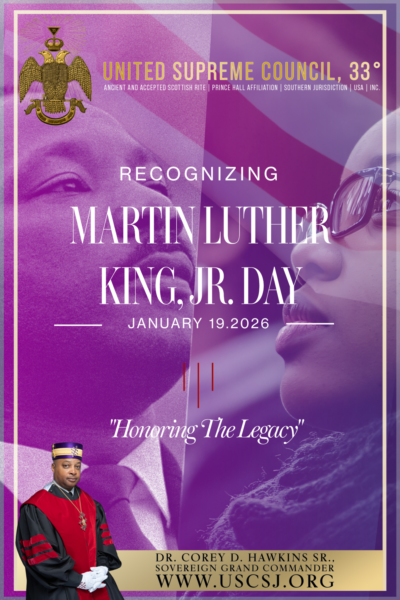 Honoring the Legacy of Dr. Martin Luther King, Jr. - United Supreme Council